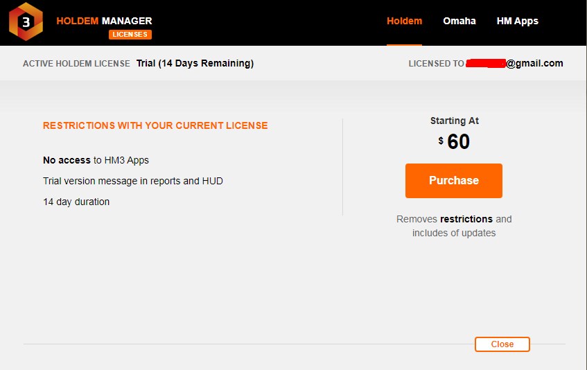 How to transfer Holdem Manager 3 license to a new PC? | Poker Theory | Pokerenergy